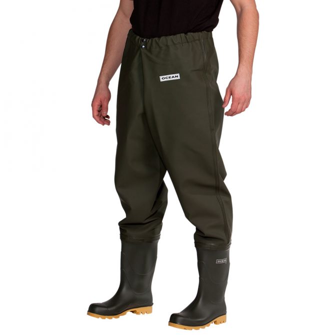 Ocean Waist Waders with Studded Sole | Ocean Deluxe