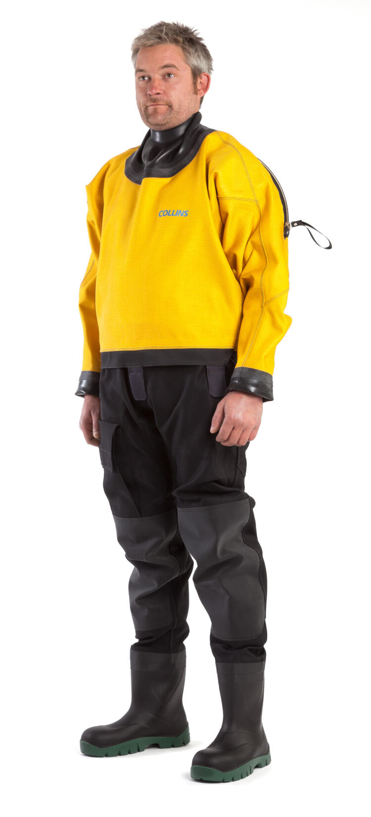 Collins Cordura Drysuit Rear Entry | Fisheries Industrial
