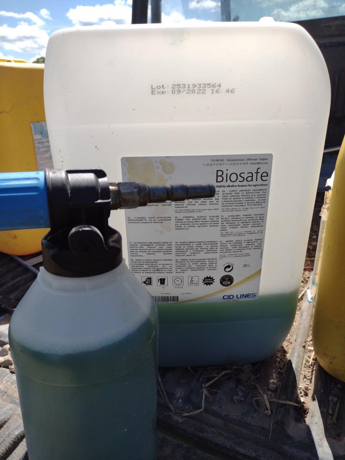 Biosafe Foaming Cleaner - 20ltrs | Collins Nets