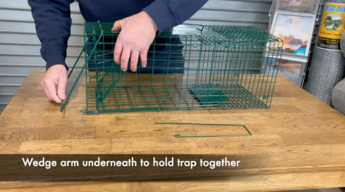 How to Set Up a Live Catch Rabbit Trap | Collins Nets