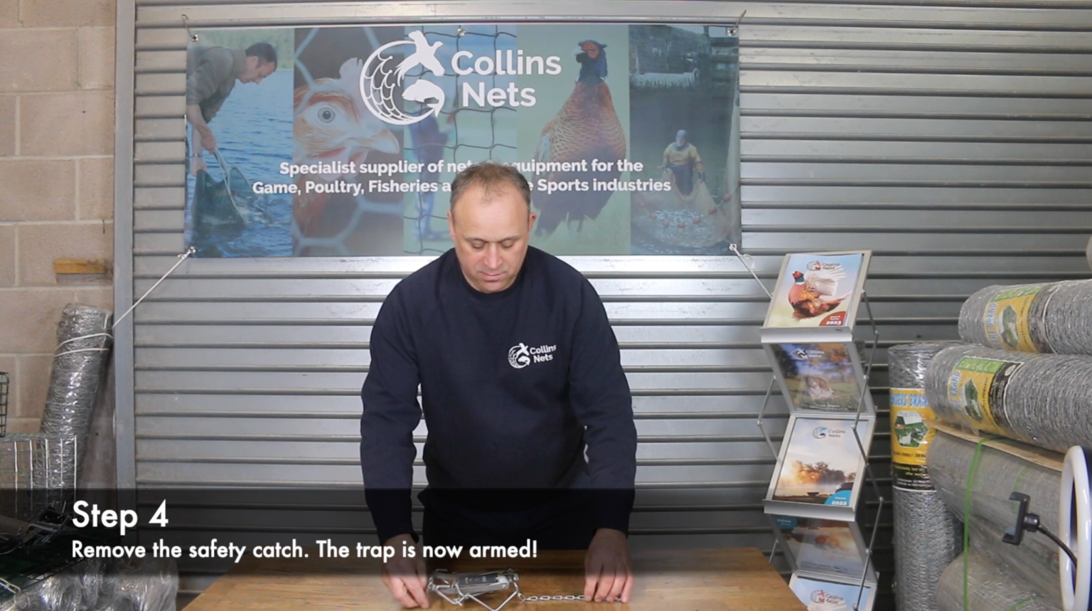 How to Set a STAO Springer Mk6 Vermin Trap | Collins Nets