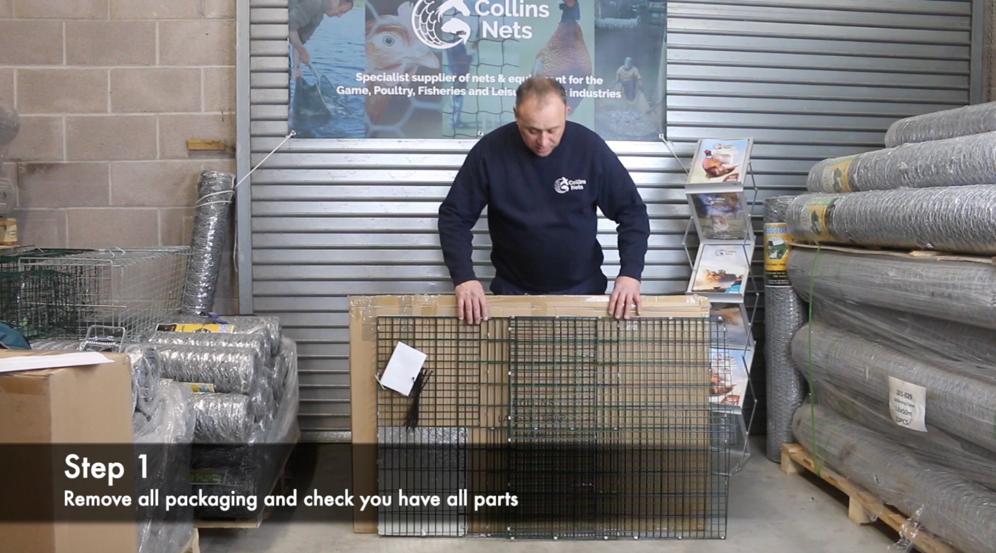 How to Set Up a Magpie Larsen Trap | Collins Nets